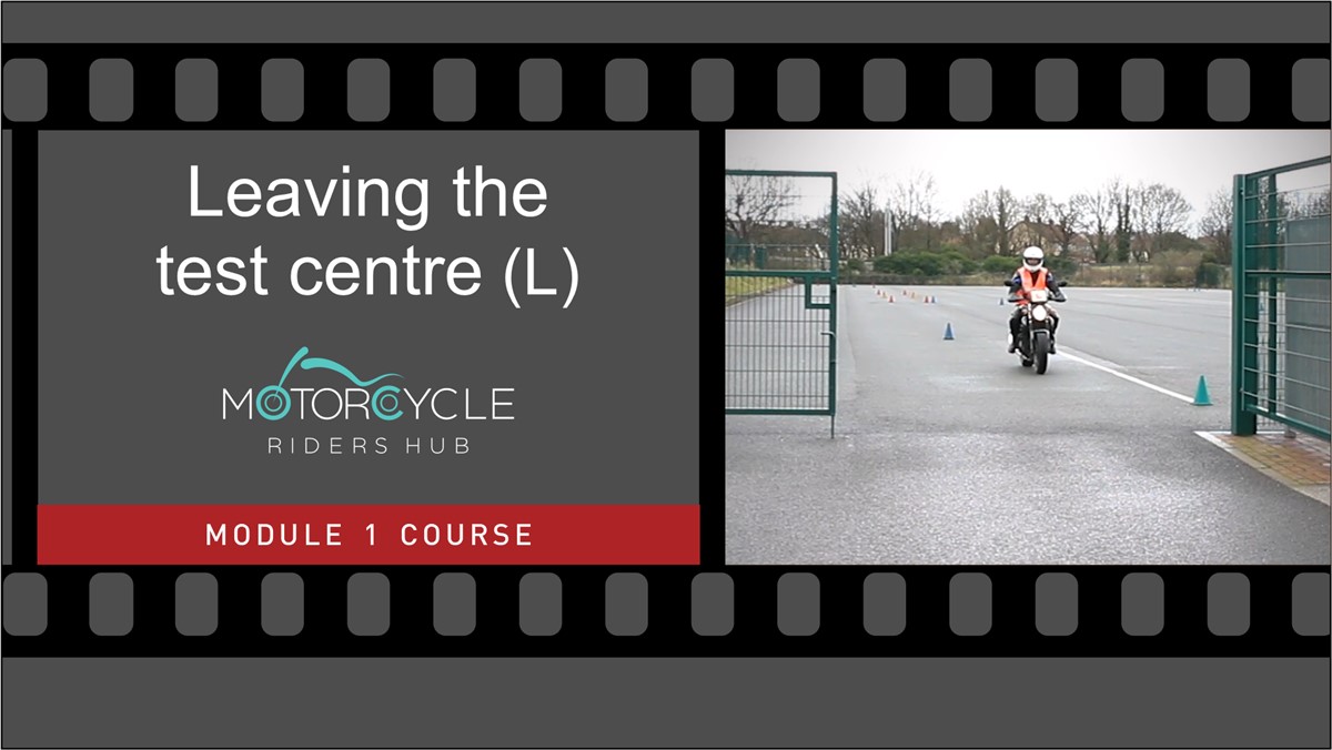 Leaving The Test Centre - Motorcycle Riders Hub